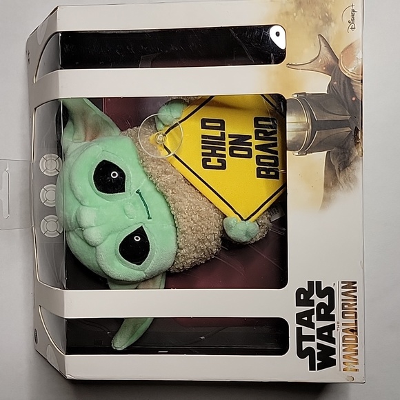 Disney | Other | Disney Star Wars The Mandalorian Child Yoda Plush Baby ...
